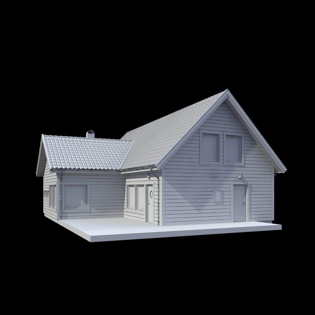3d Realistic House Model