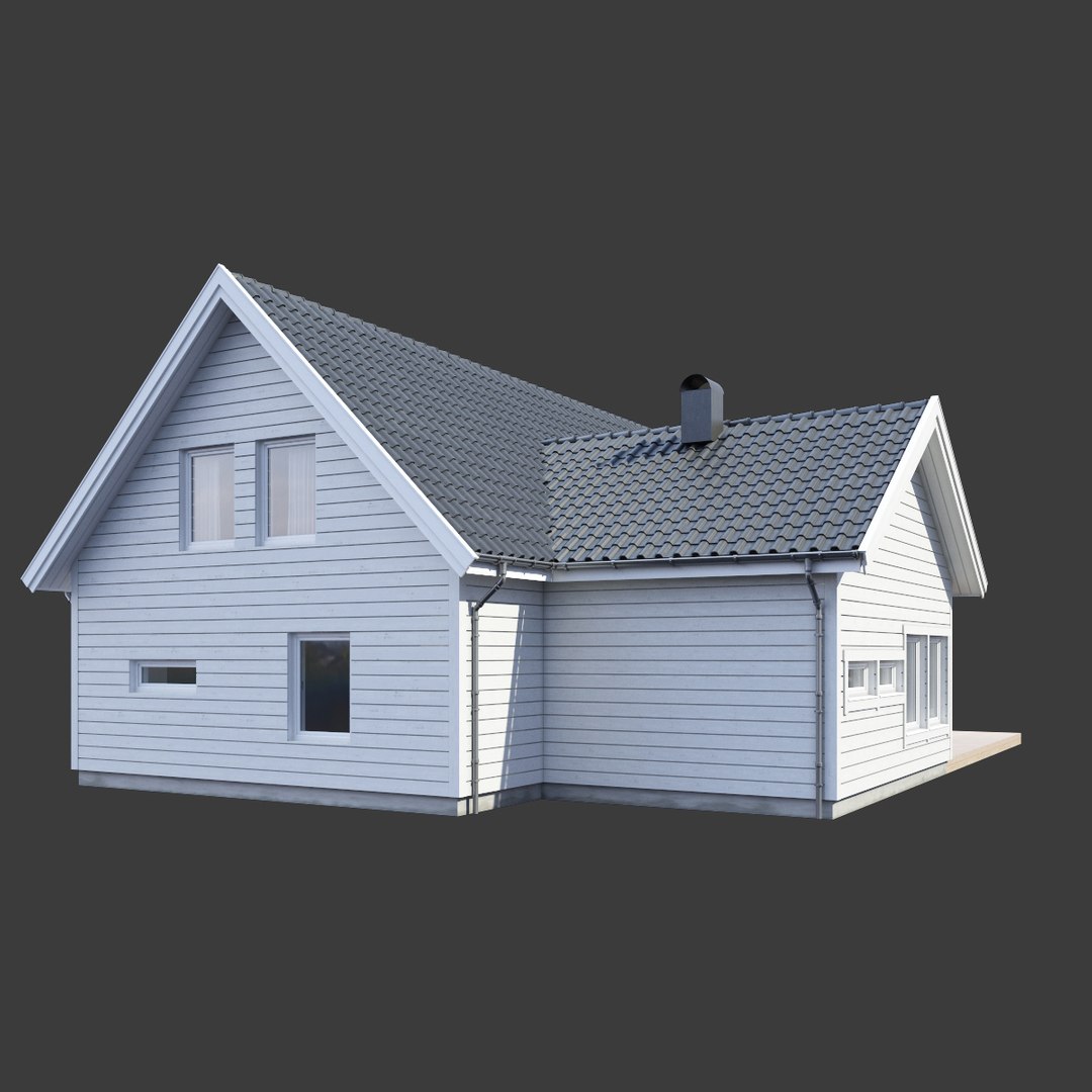 3d Realistic House Model