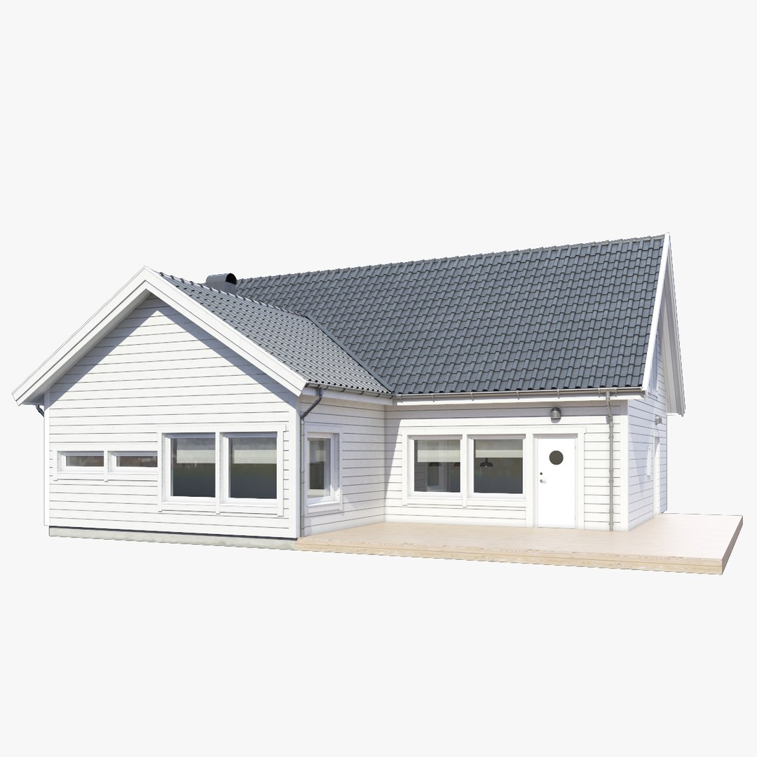 3d Realistic House Model