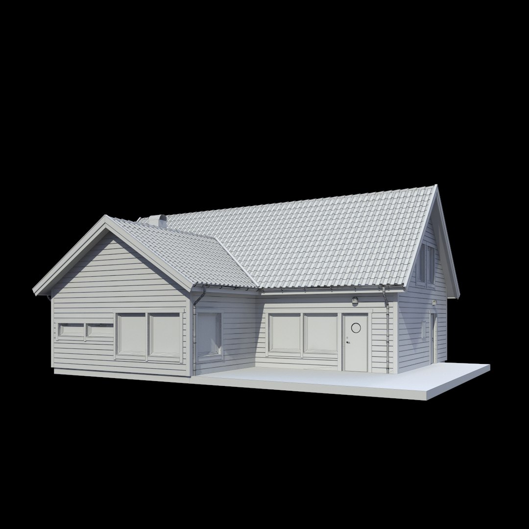 3d Realistic House Model