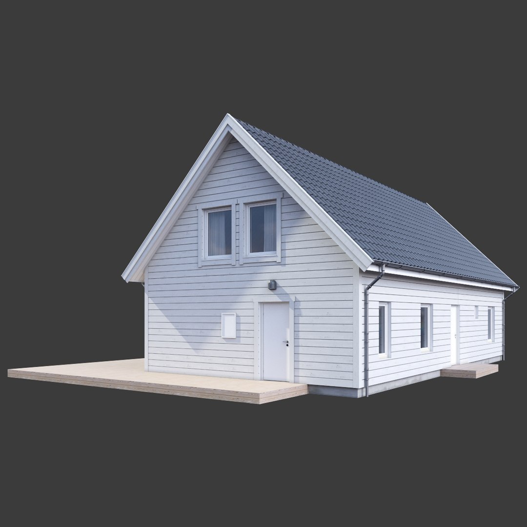 3d Realistic House Model