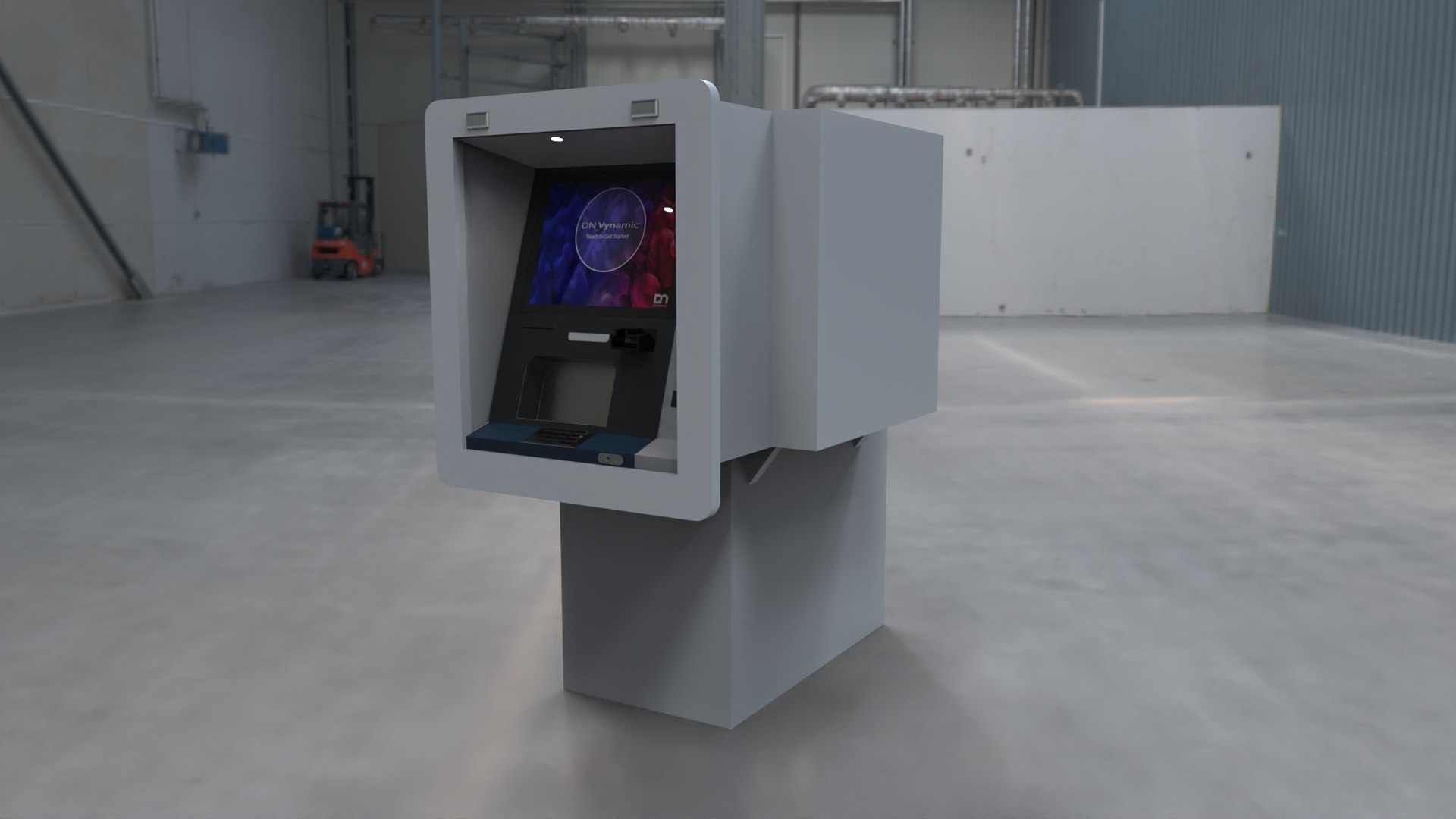 Diebold DN Series 450 3D Model - TurboSquid 1845438