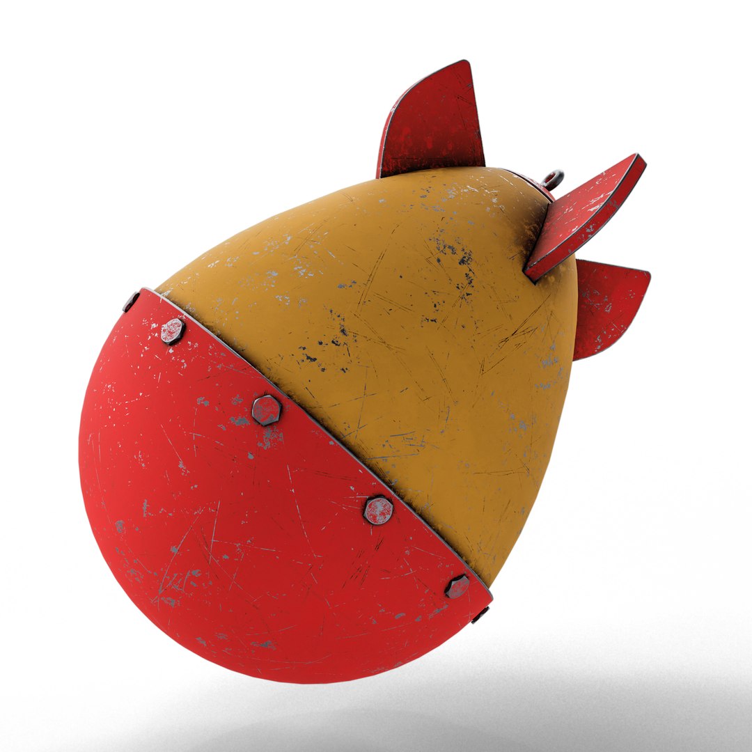 3D Nuclear Atom Bomb - TurboSquid 2070250
