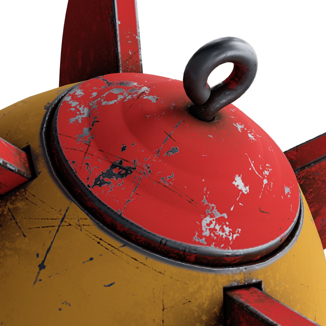 3D Nuclear Atom Bomb - TurboSquid 2070250