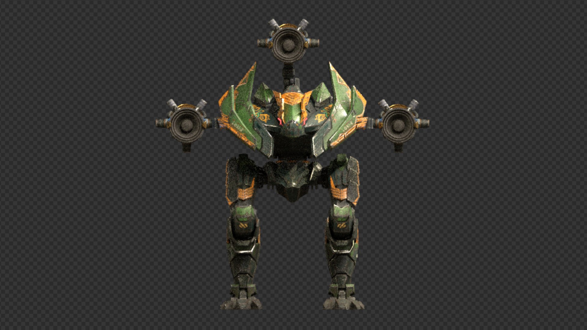 3D War Robots Loki Scatter Model - TurboSquid 2357812