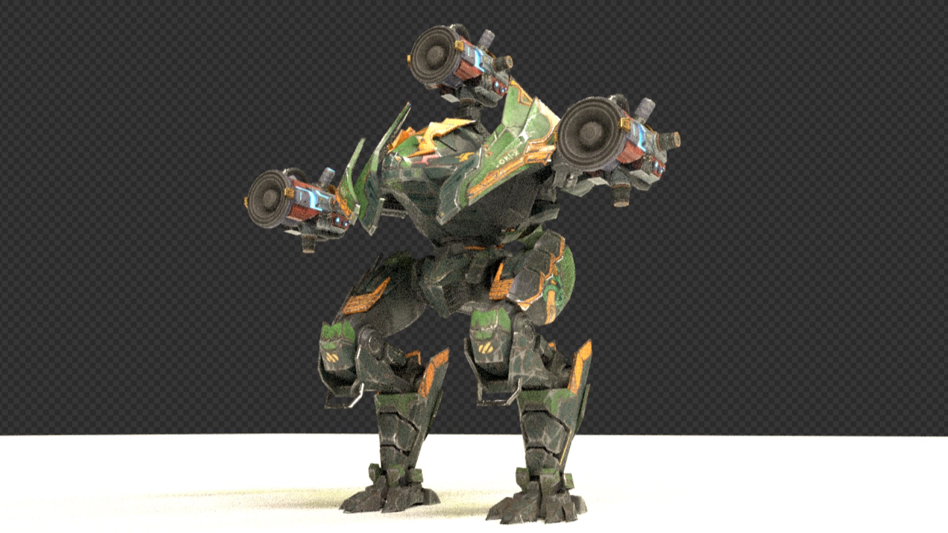 3D War Robots Loki Scatter Model - TurboSquid 2357812