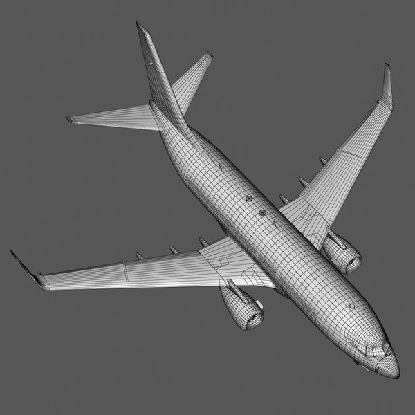 3D 3D Studio Boeing 737 700 737