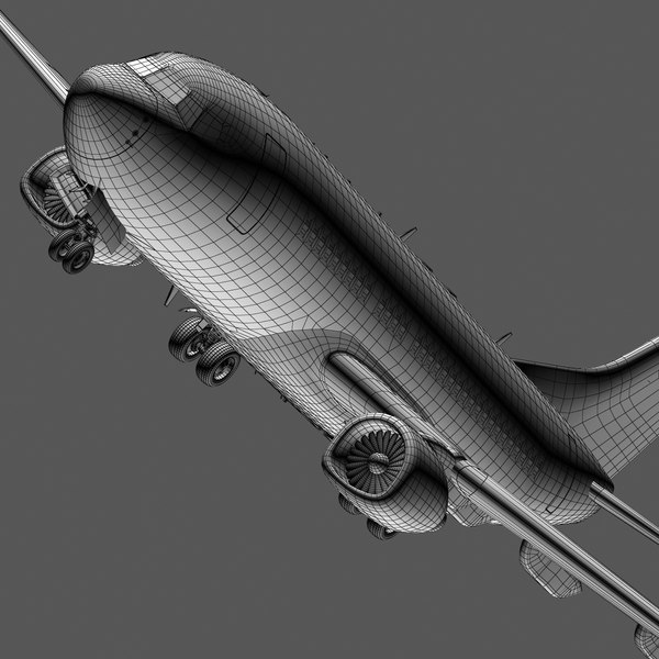3D 3D Studio Boeing 737 700 737