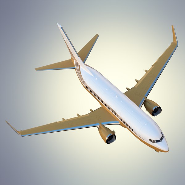 3D 3D Studio Boeing 737 700 737