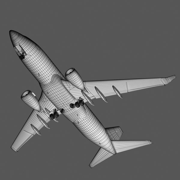 3D 3D Studio Boeing 737 700 737