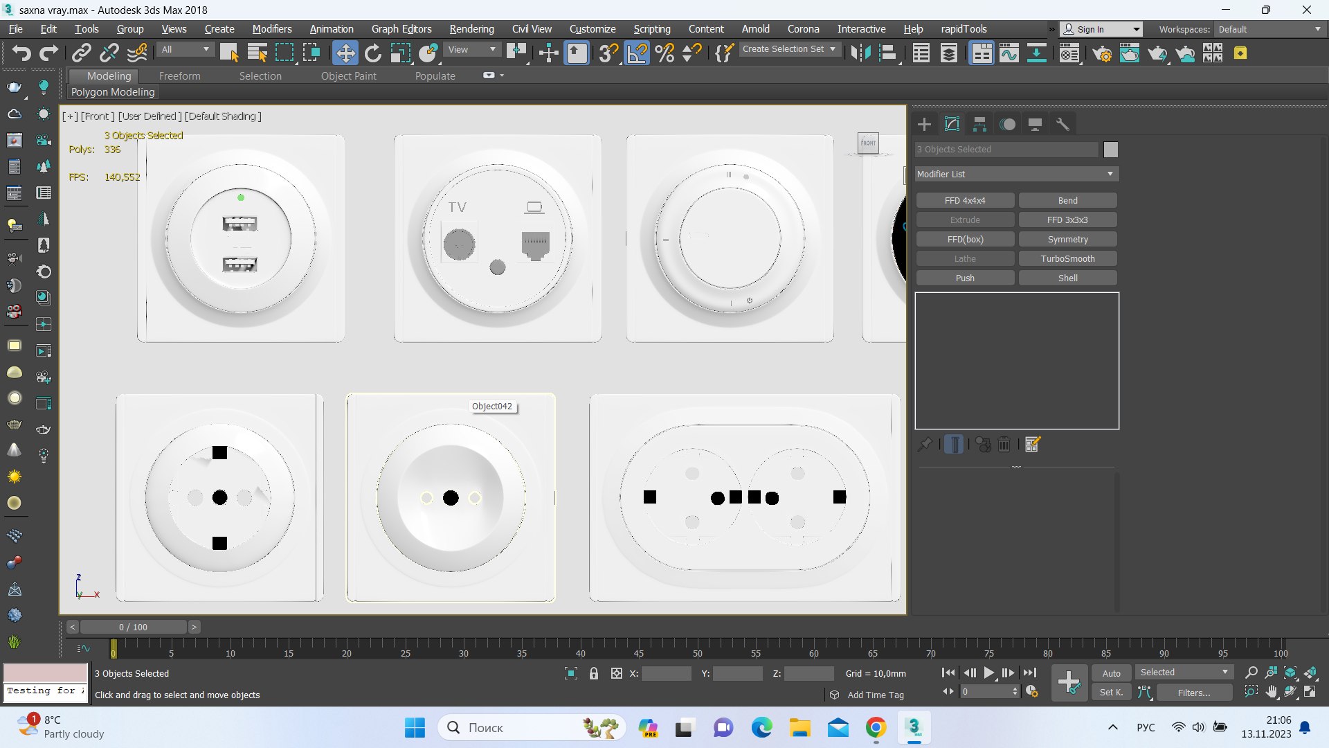 Sockets And Switches Model - TurboSquid 2151377