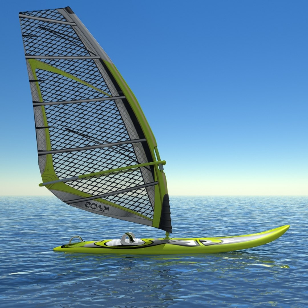 C4d Windsurf Modelled