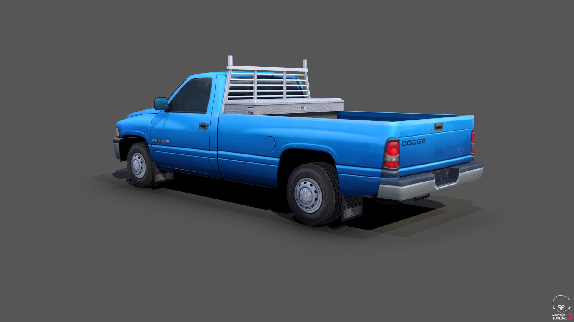 3D dodge ram 1500 pickup truck - TurboSquid 1424418