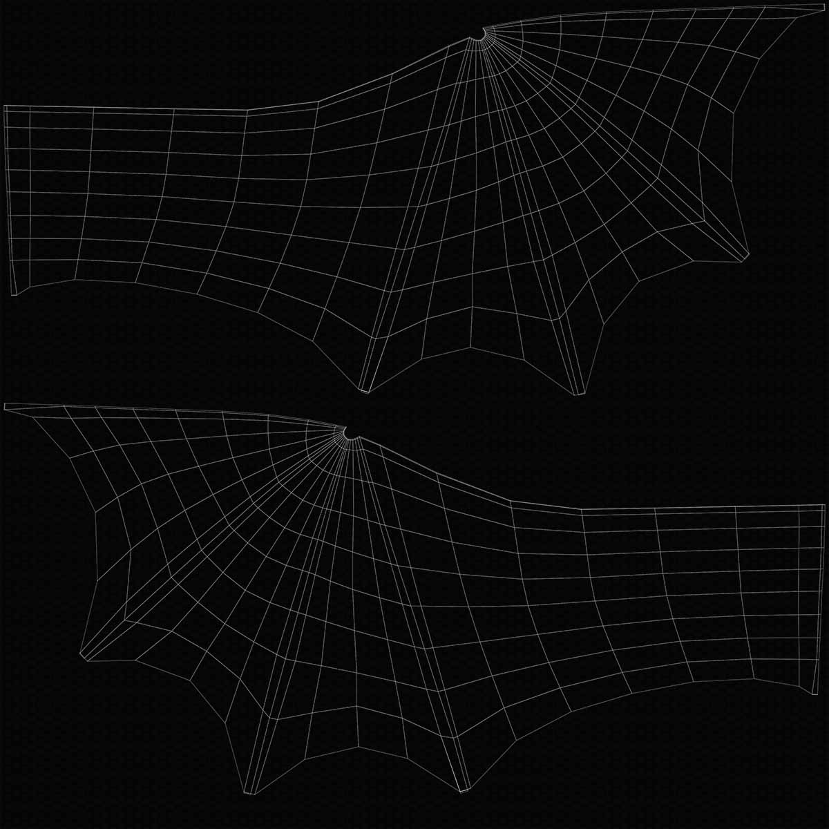 Mechanical wings model - TurboSquid 1705857