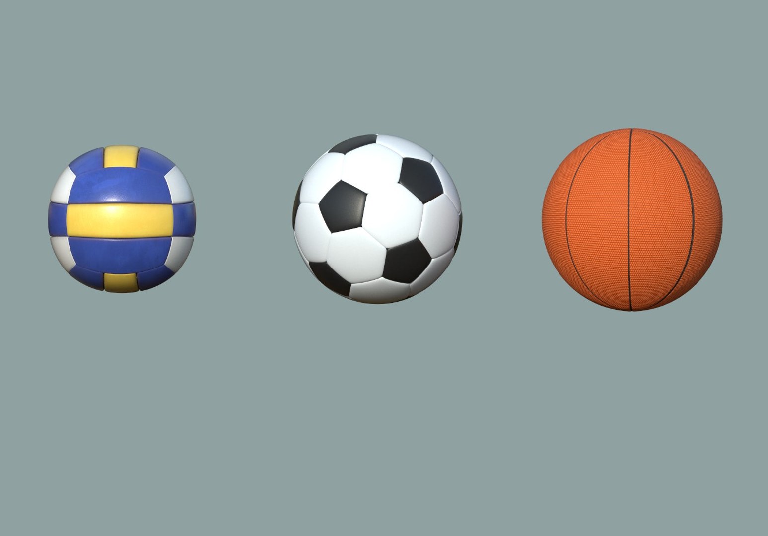 3D Model Balls Pack - TurboSquid 1614658