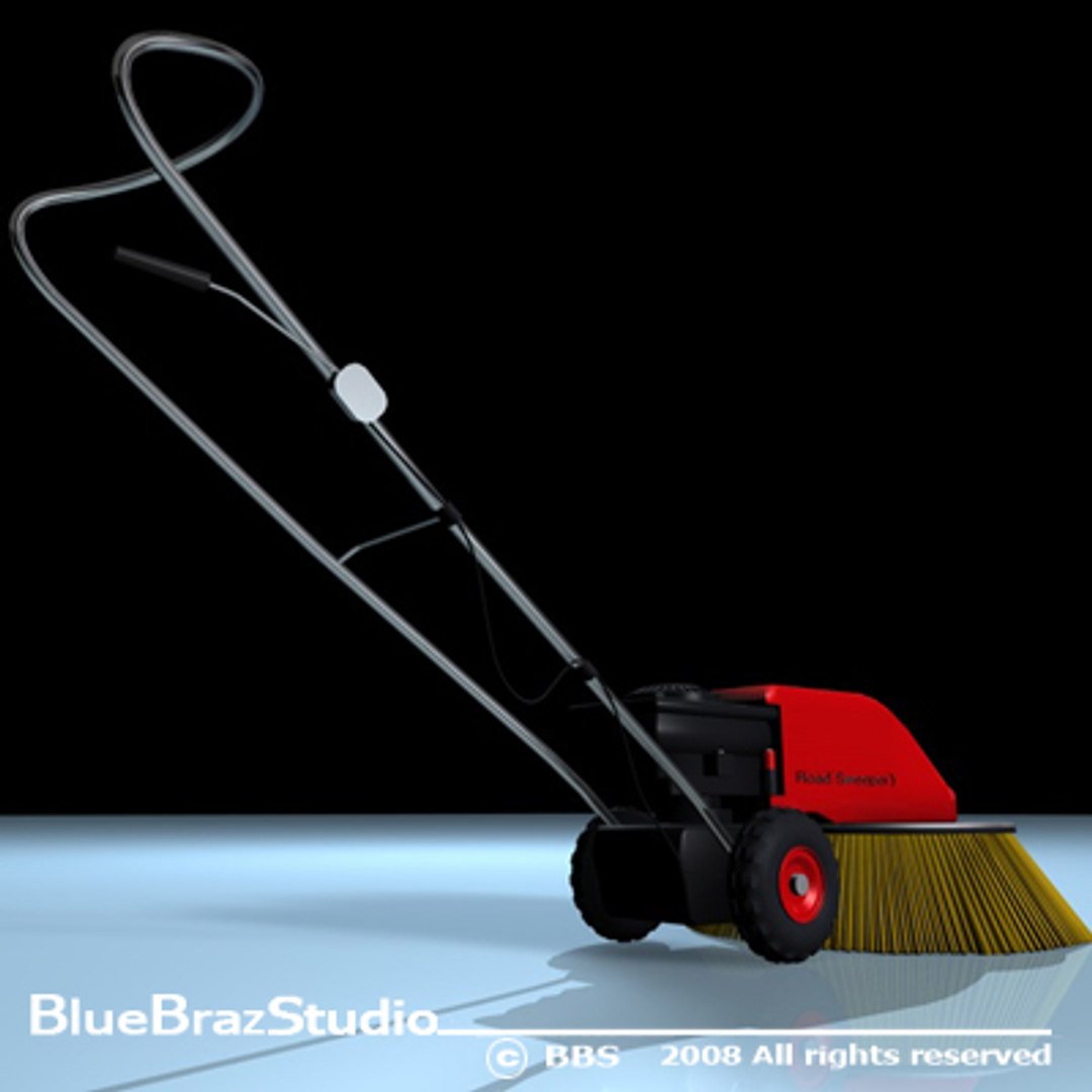 Road Sweeper 3d C4d