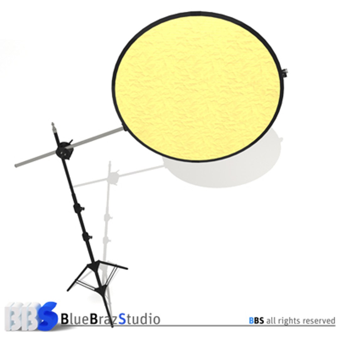 collapsible reflector 3ds
