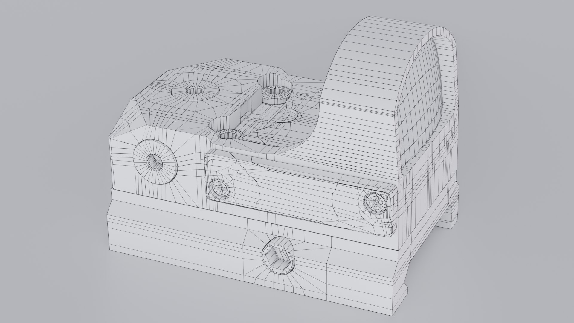 Hawke Micro Reflex Sight 3D Model - TurboSquid 1934954