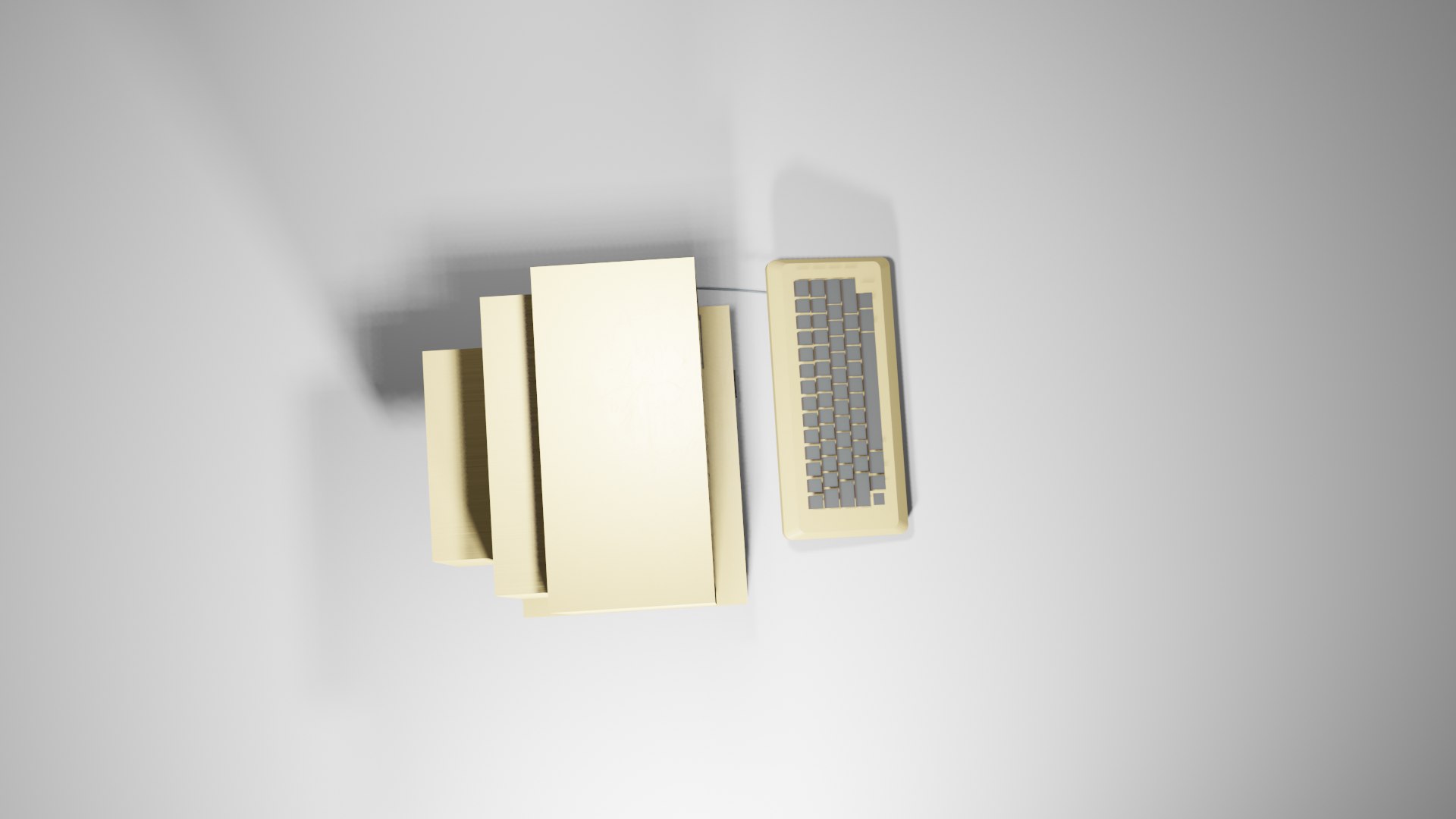 3D Old Antique Computer Low Poly - TurboSquid 1977872