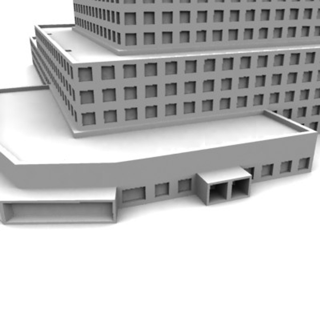 3d Model University College Building