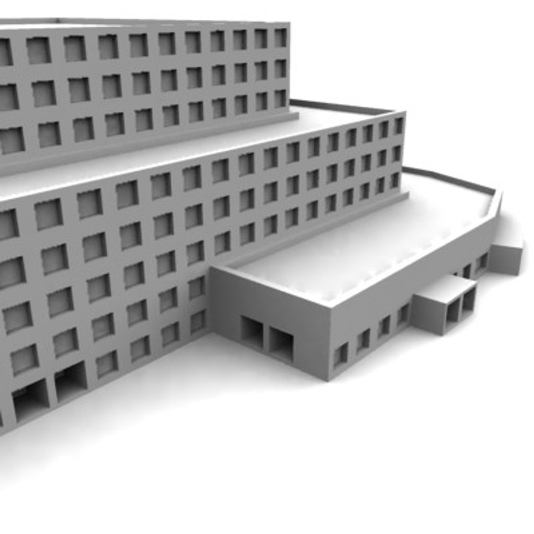 3d Model University College Building