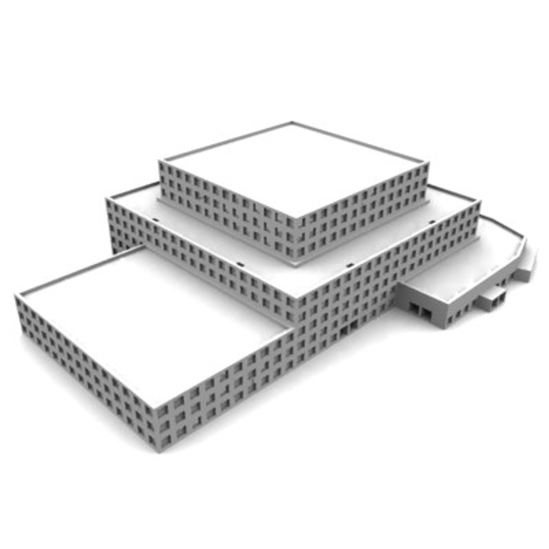 3d Model University College Building