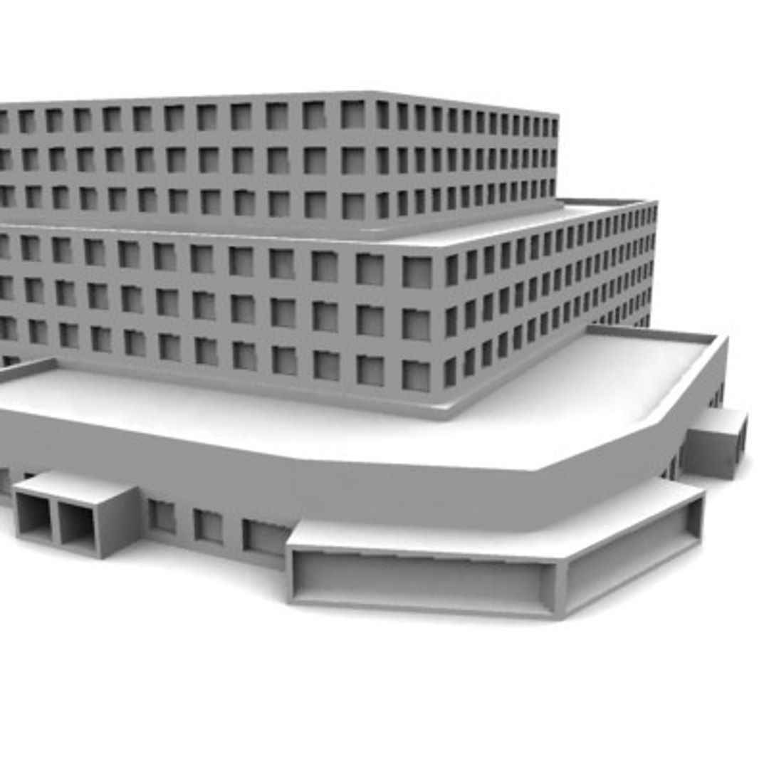 3d Model University College Building