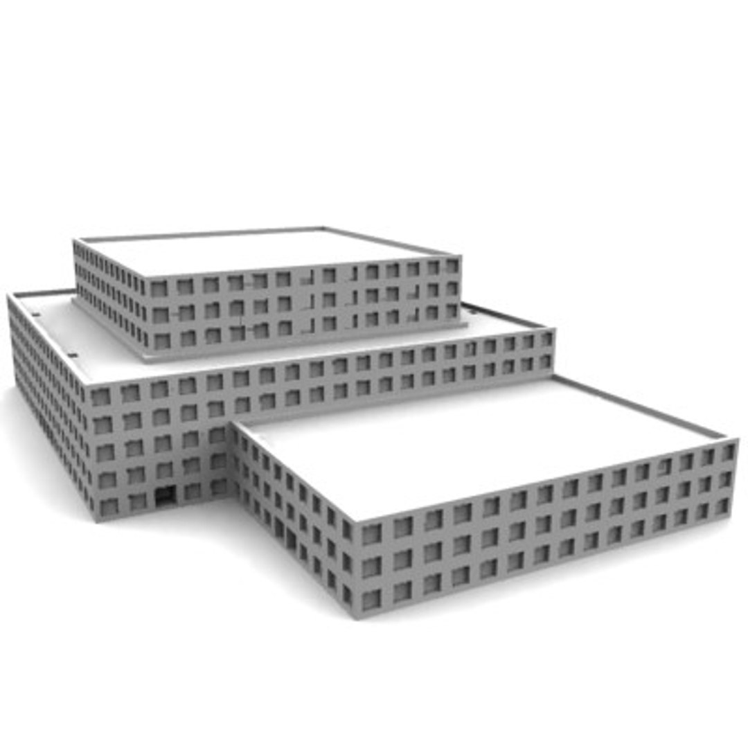 3d Model University College Building