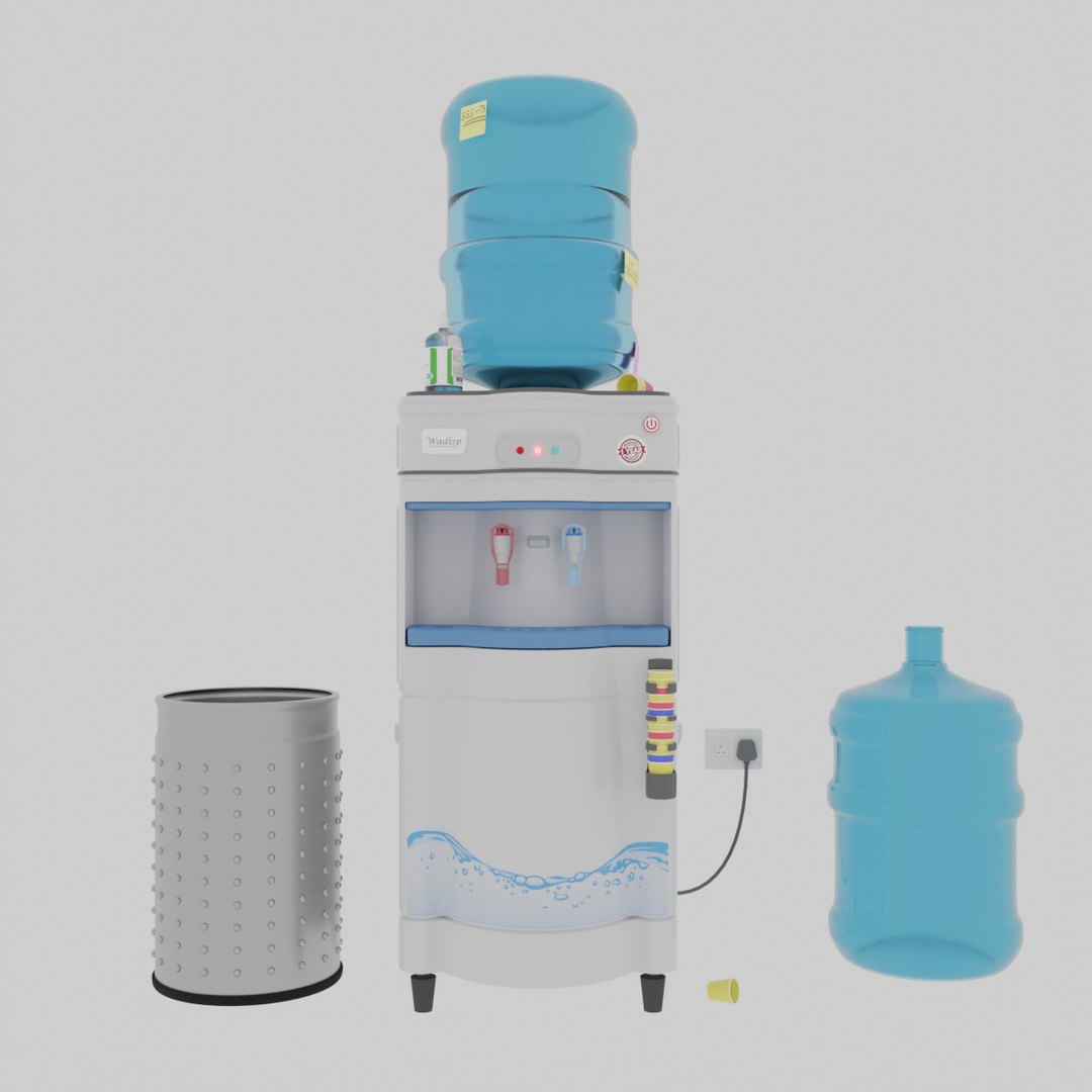 3D Water Dispenser - TurboSquid 1795140