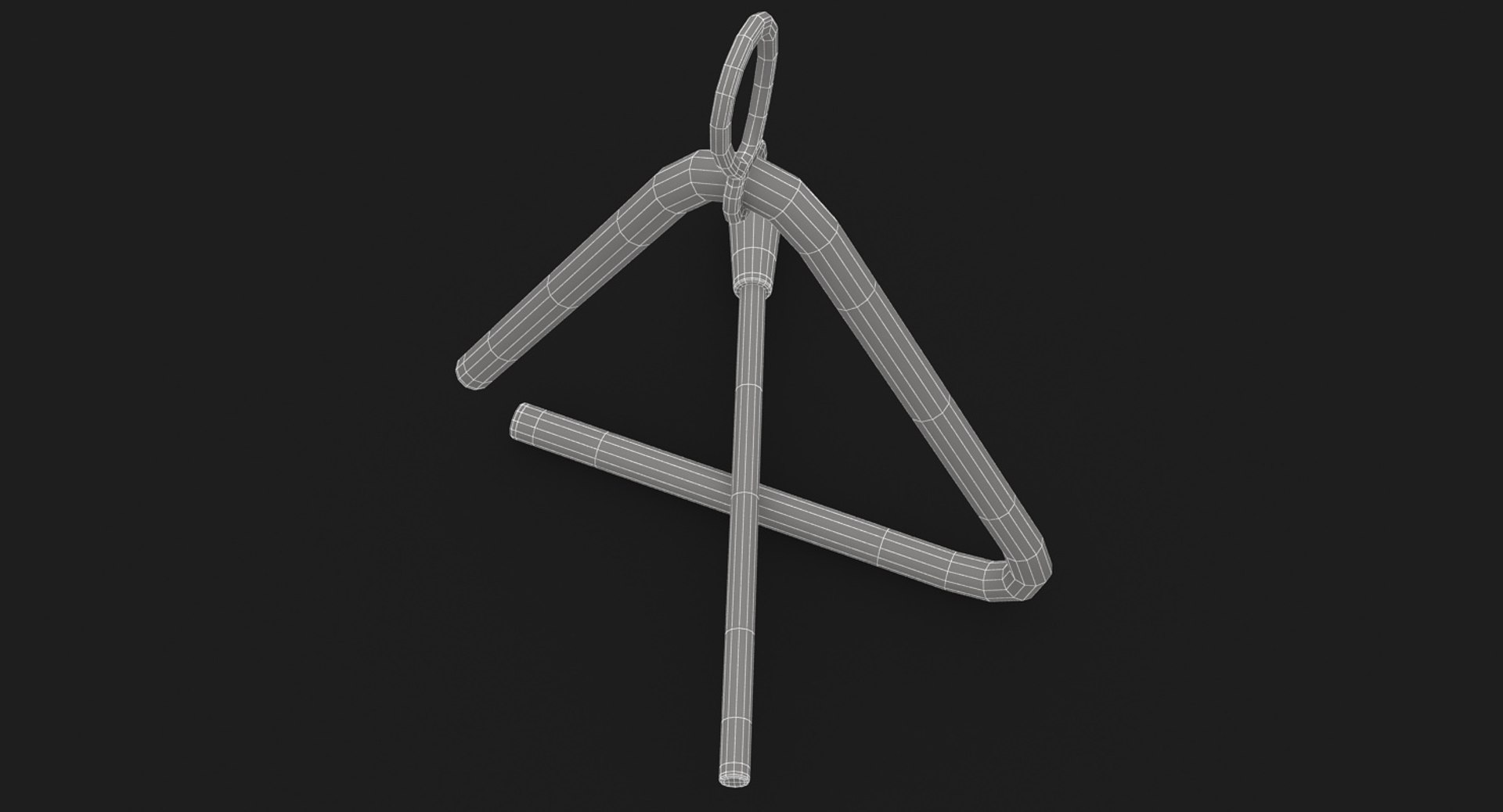 3D triangle scanline ready - TurboSquid 1330027