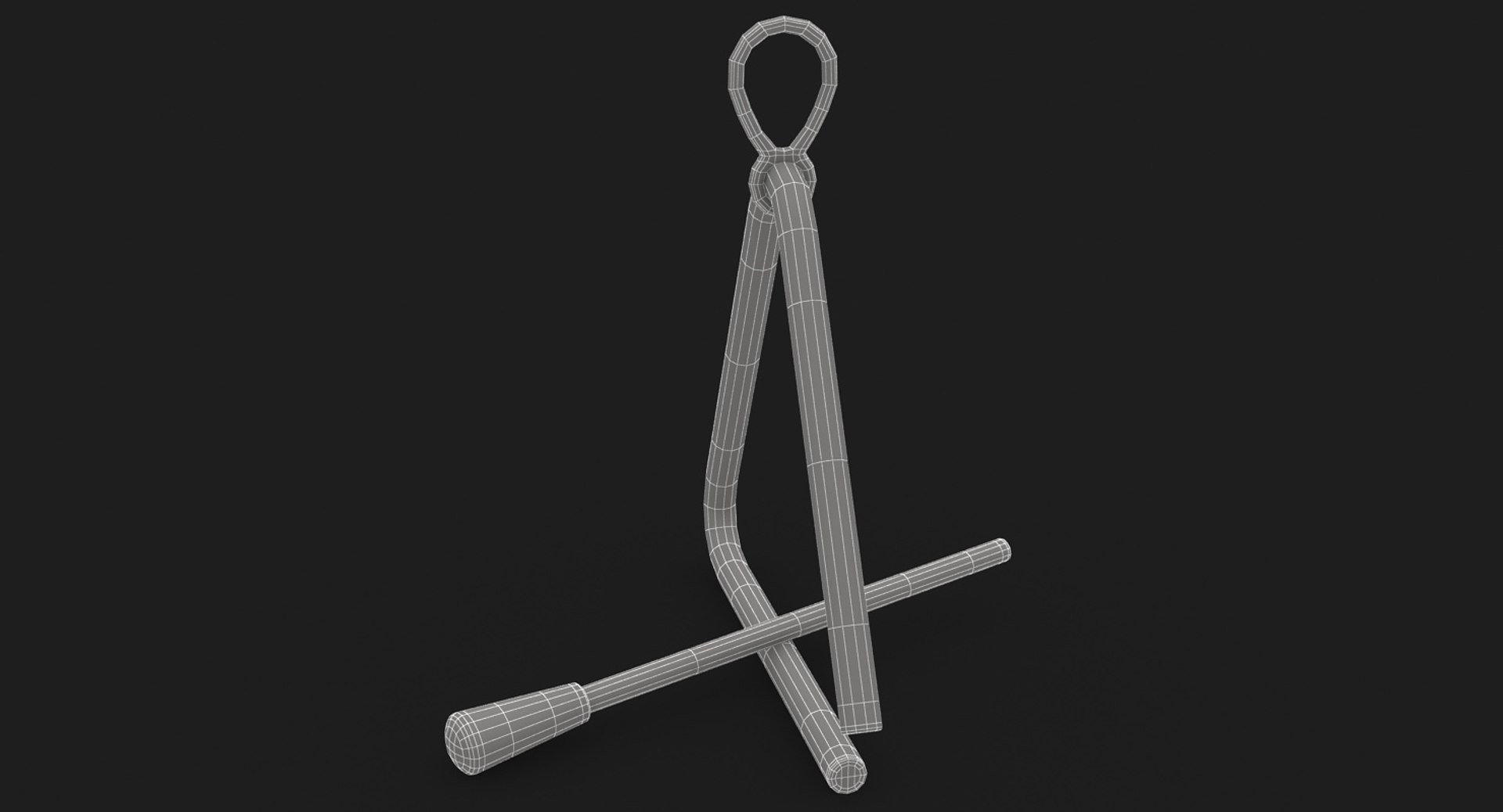 3D triangle scanline ready - TurboSquid 1330027