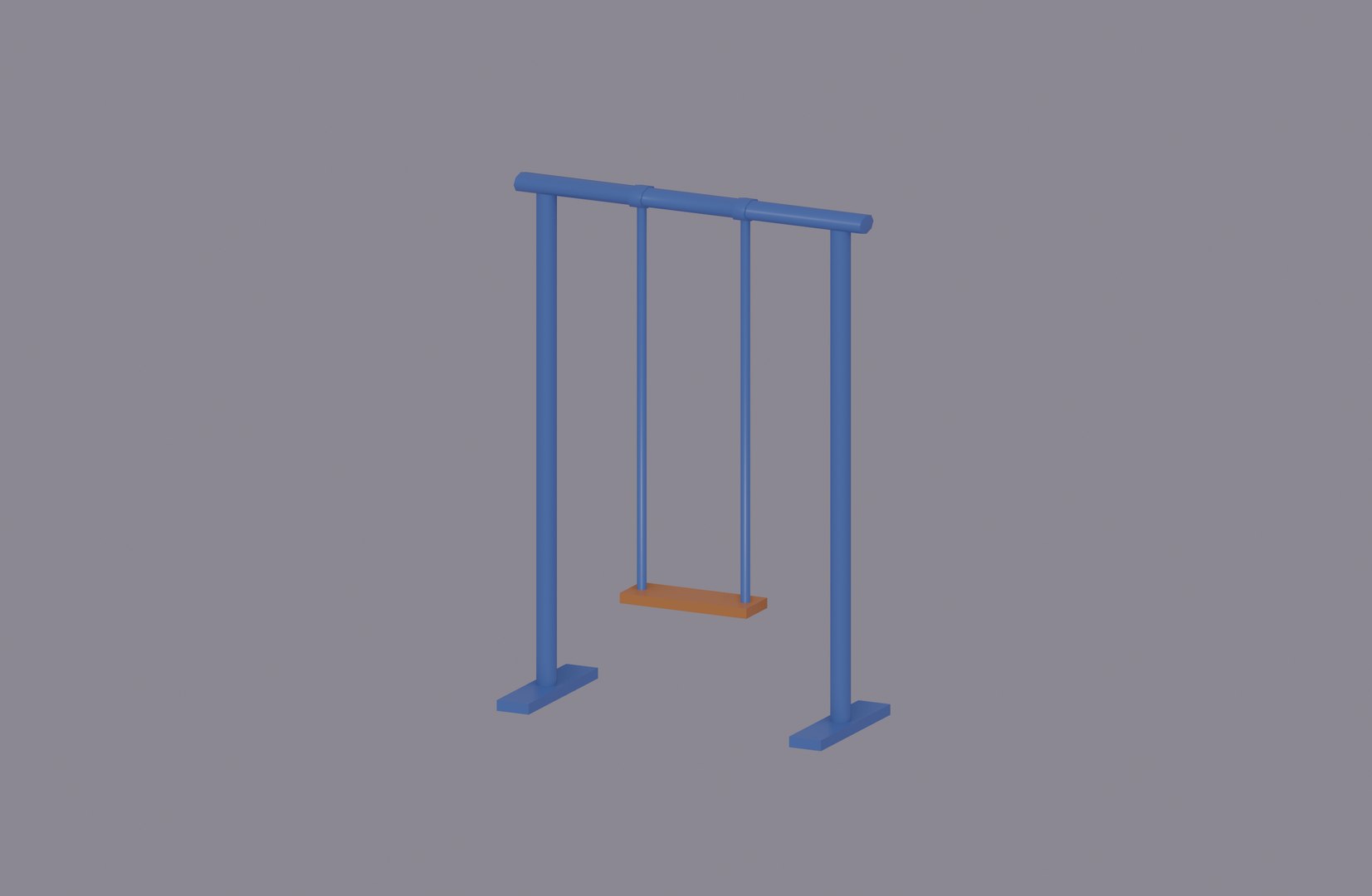3D Swings Low Poly - TurboSquid 2058245