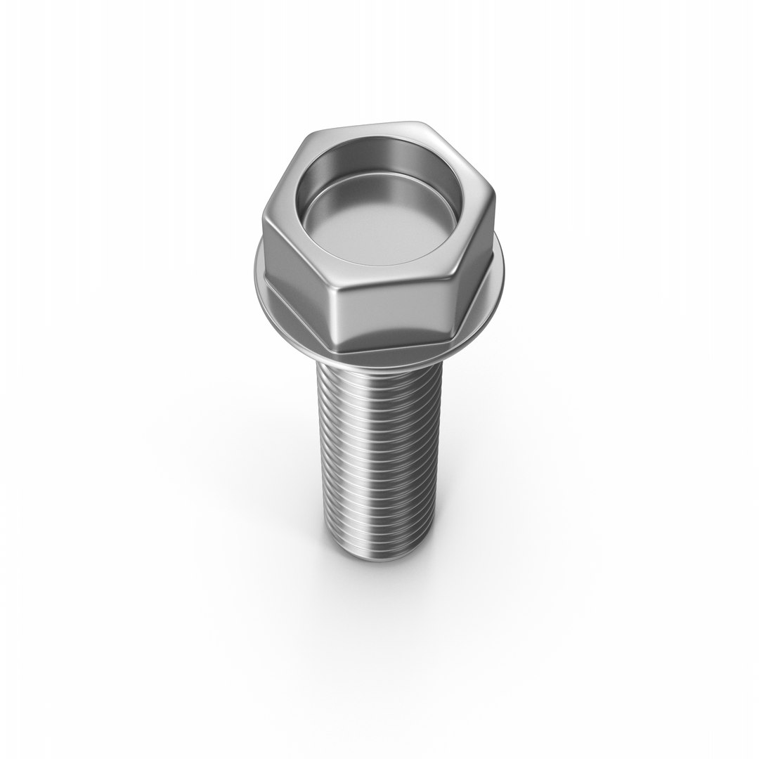 3D Internal Hex Head Bolt - TurboSquid 1928596