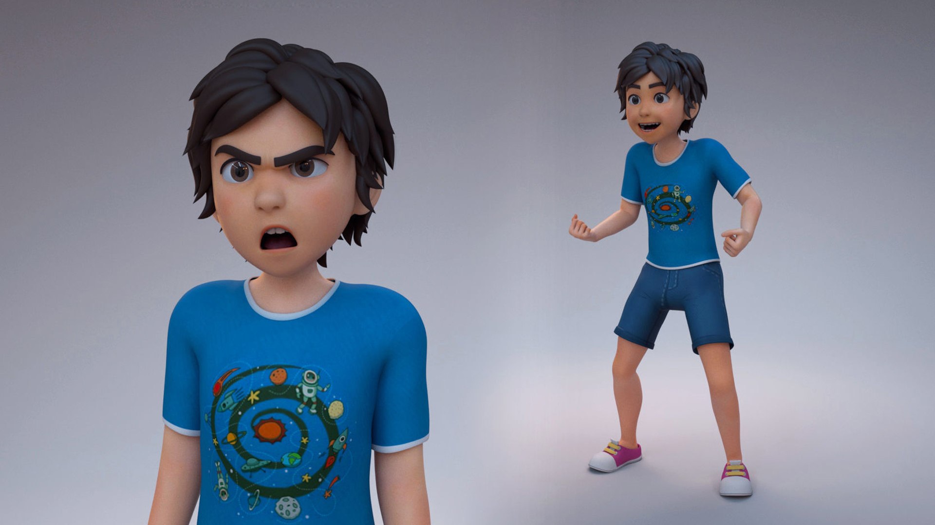 Cartoon Boy 3D - TurboSquid 2098779