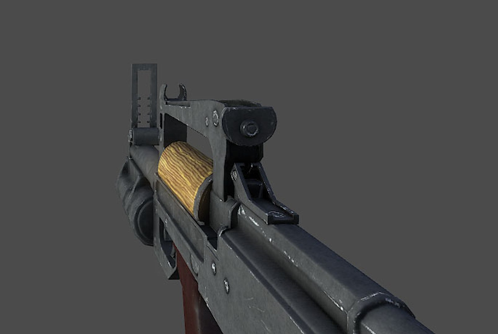 Groza Oc Grenade Launcher 3d Model