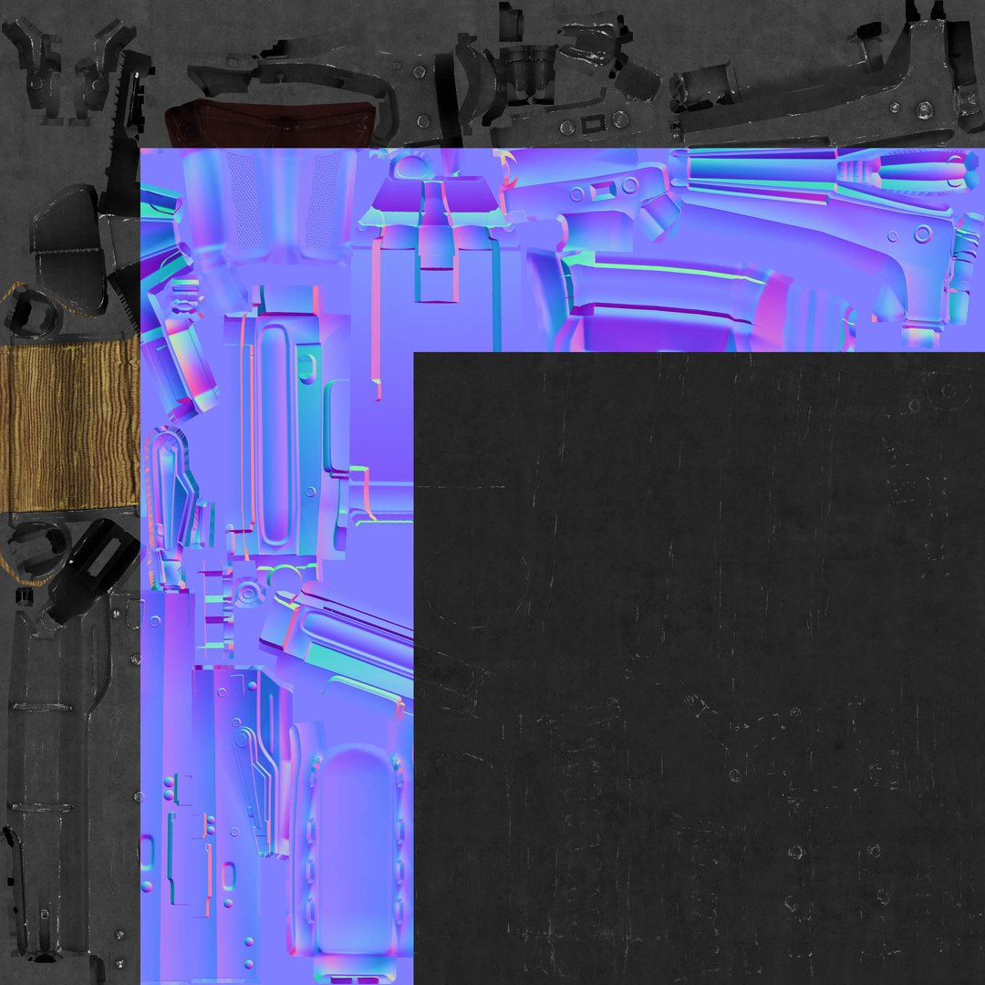 Groza Oc Grenade Launcher 3d Model