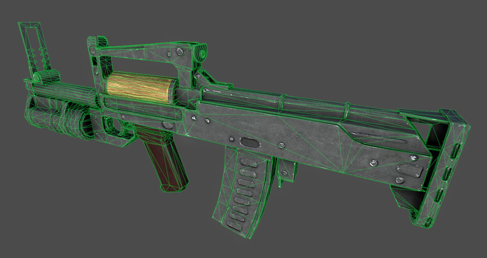 Groza Oc Grenade Launcher 3d Model
