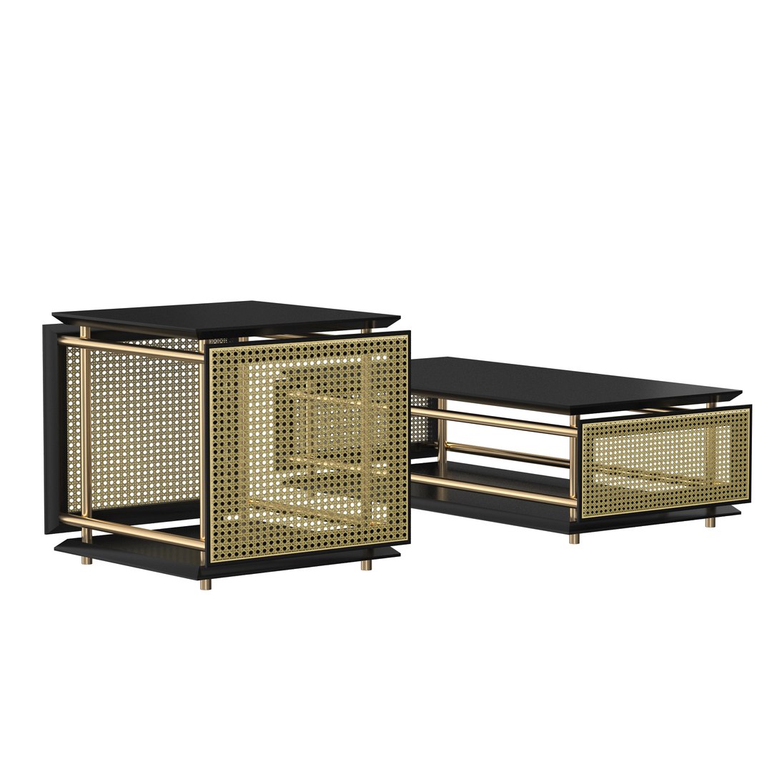 Wiener Box Coffe Table 3D - TurboSquid 1997179