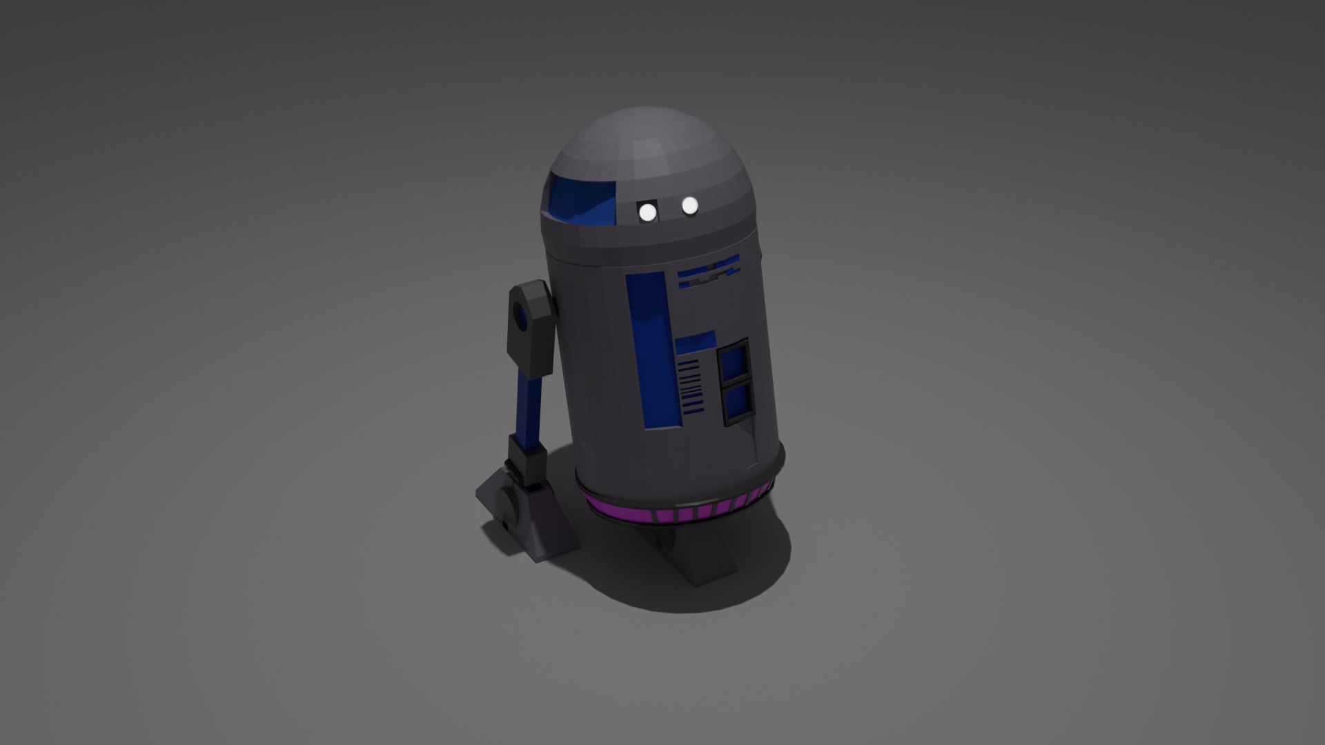 Free R2-D2 Rusted Droid Model - TurboSquid 2217872
