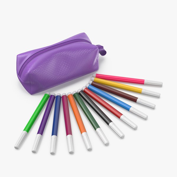 3D model felt-tip pens - TurboSquid 1255903