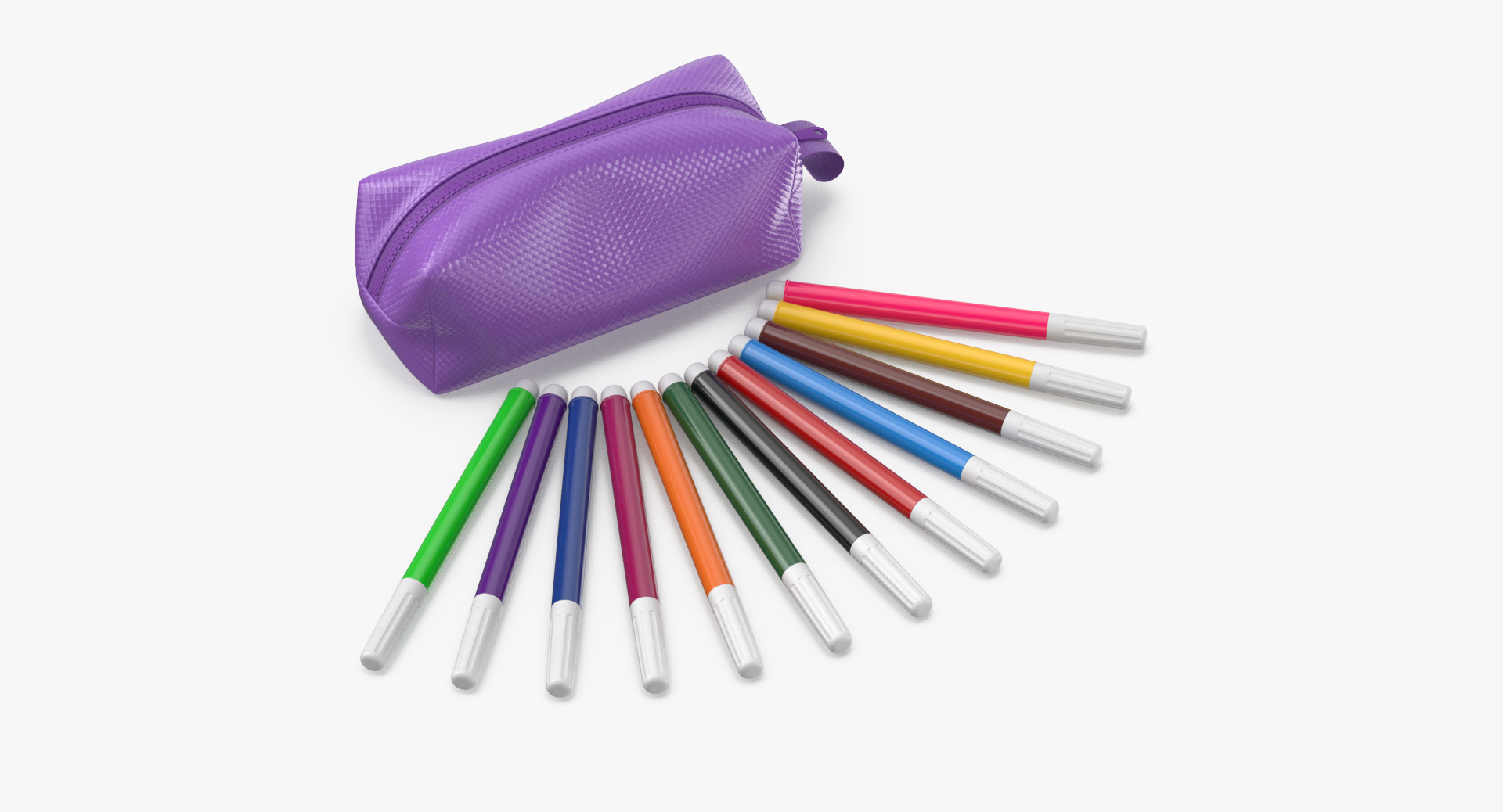 3D model felt-tip pens - TurboSquid 1255903