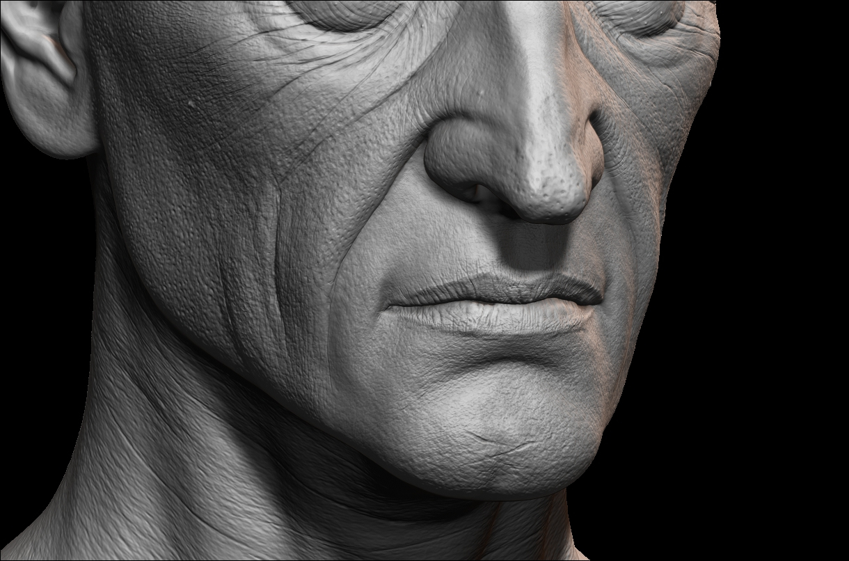 3D male face uv | 1142824 | TurboSquid