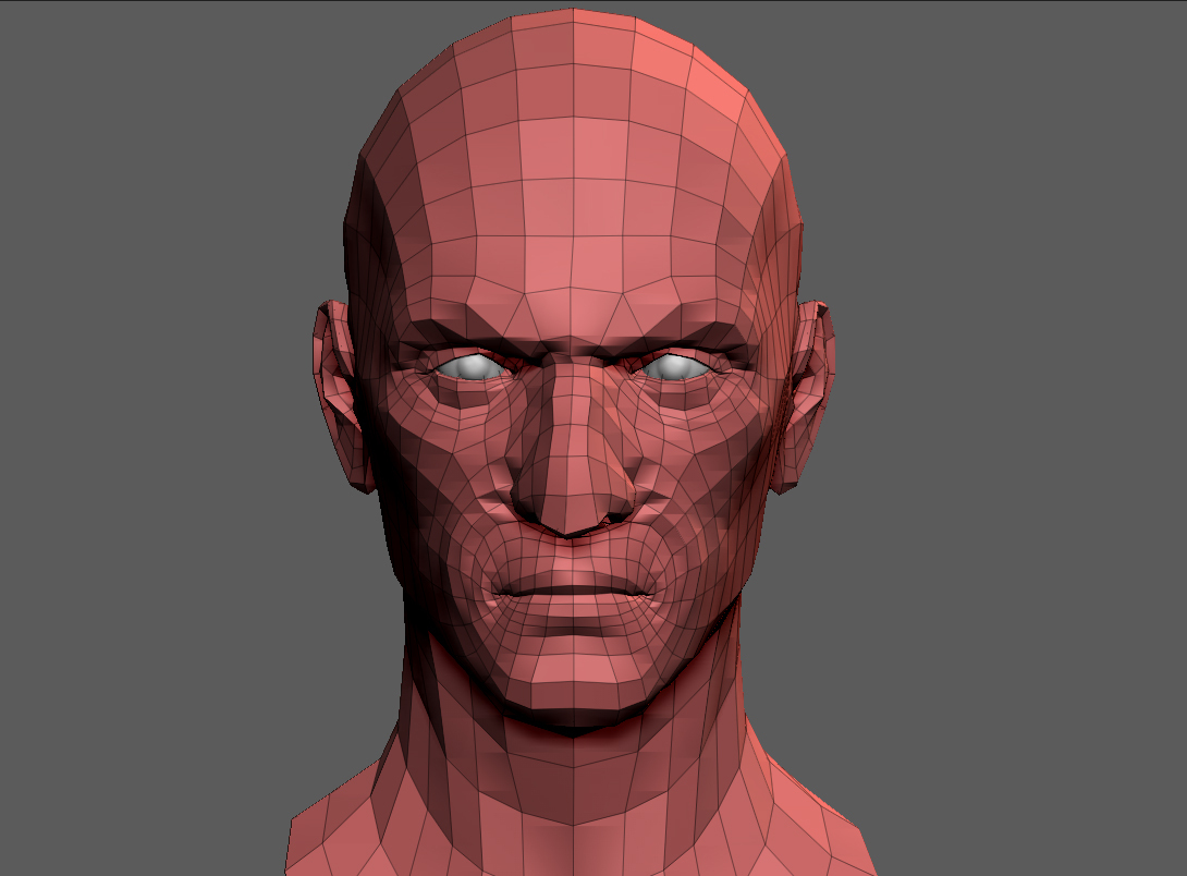 3D male face uv | 1142824 | TurboSquid