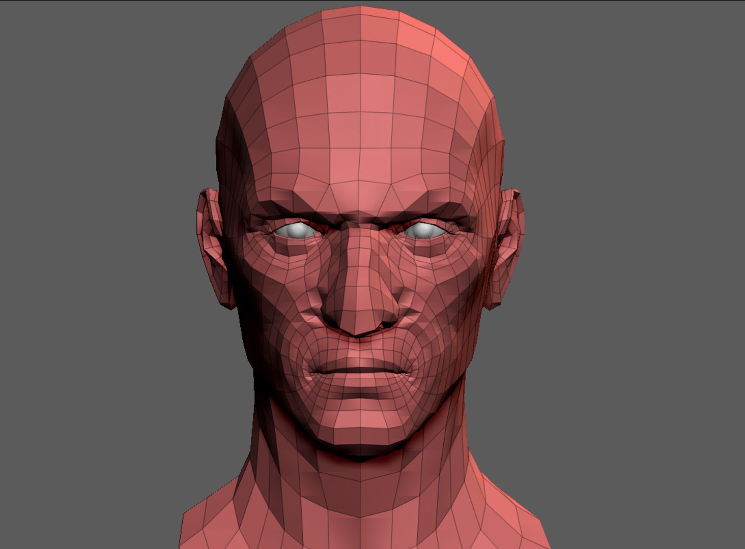 3D Male Face Uv | 1142824 | TurboSquid
