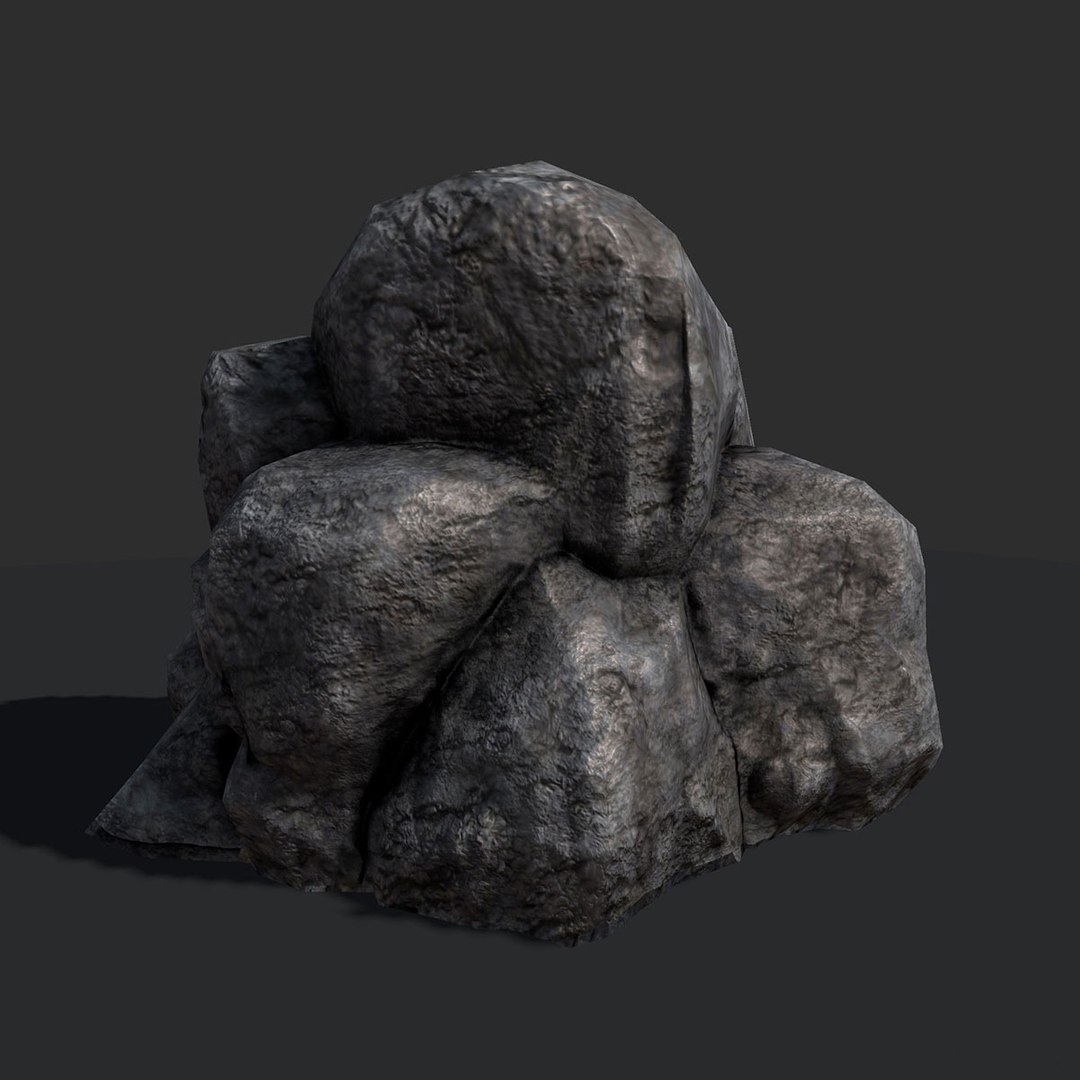 rock large 3d model