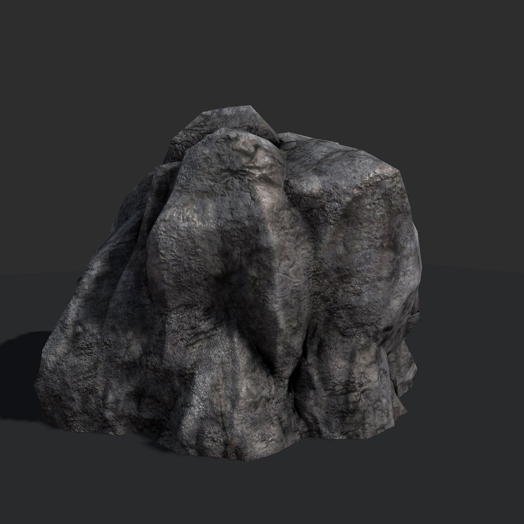 rock large 3d model