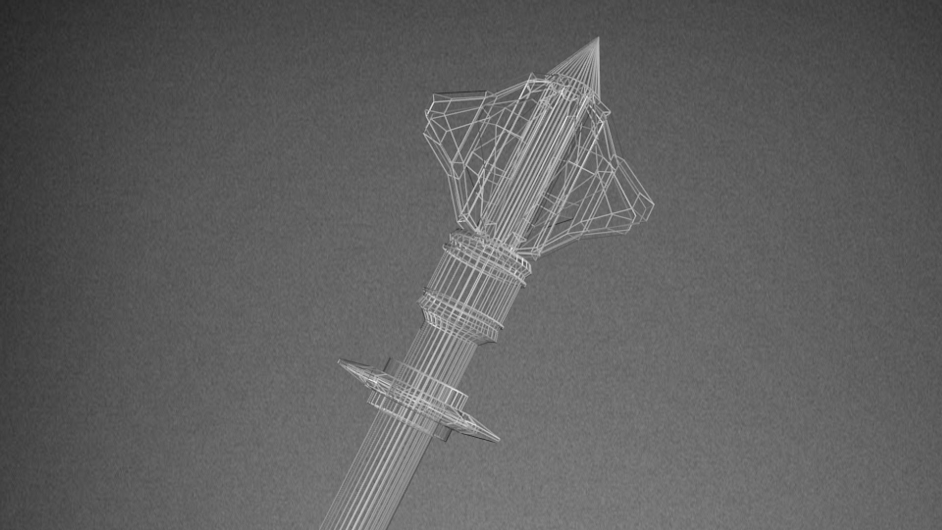 3D ancient weapon pernach - TurboSquid 1427331