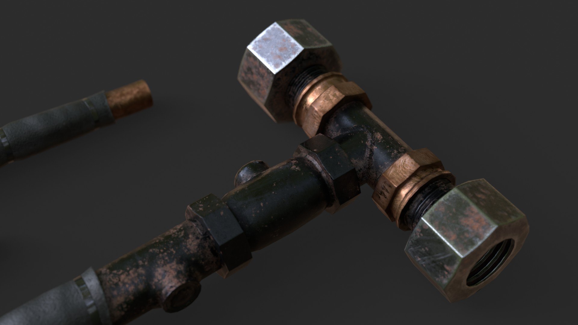 3D Model Plumbing Pipe Weapon Pack - TurboSquid 1692000