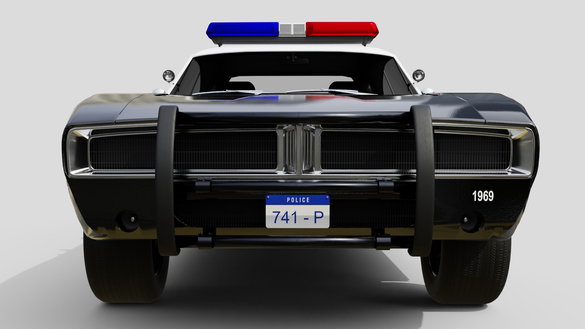 Classic Police Car Realistic And Game Ready 3D - TurboSquid 2344895