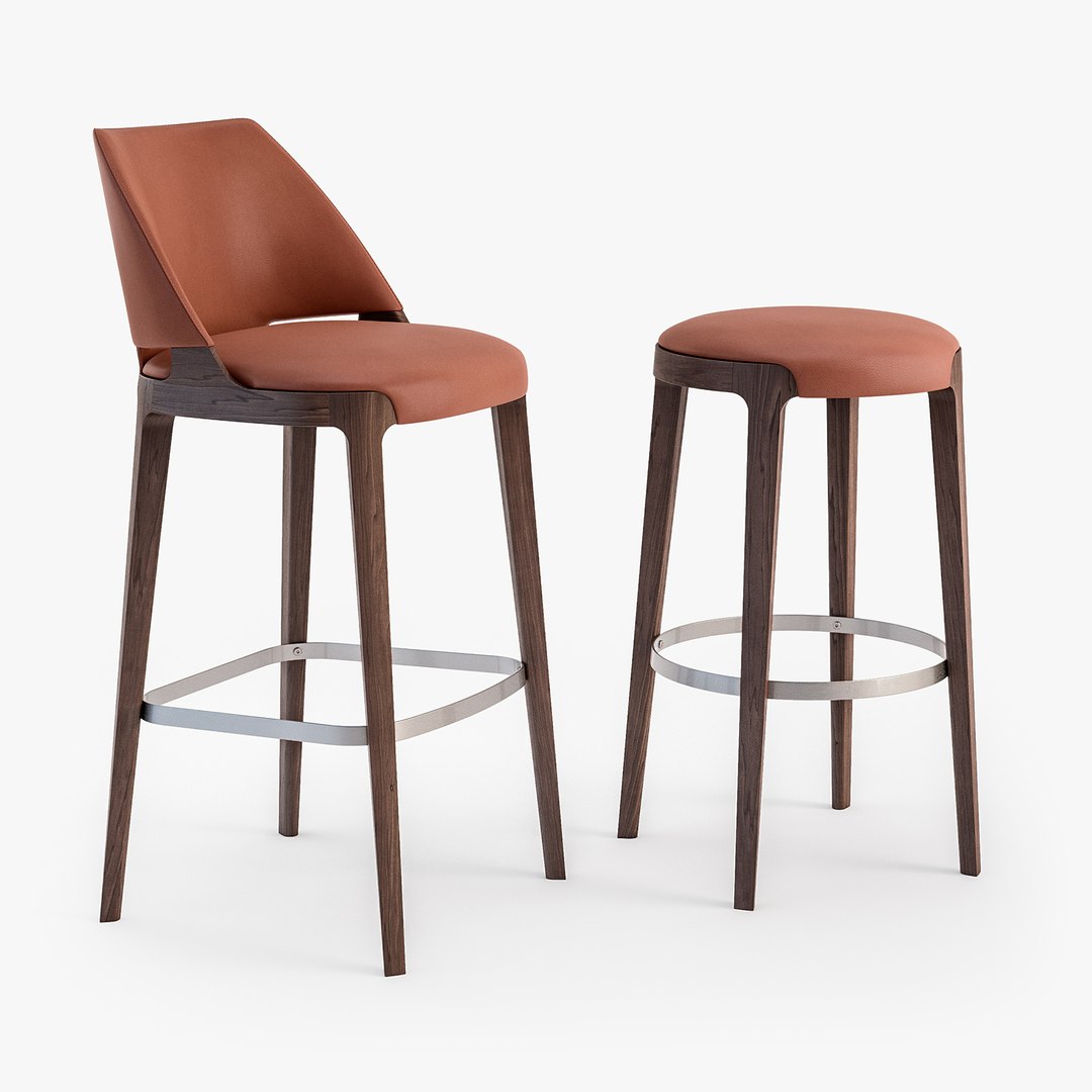 3D potocco velis barstool - TurboSquid 1248755